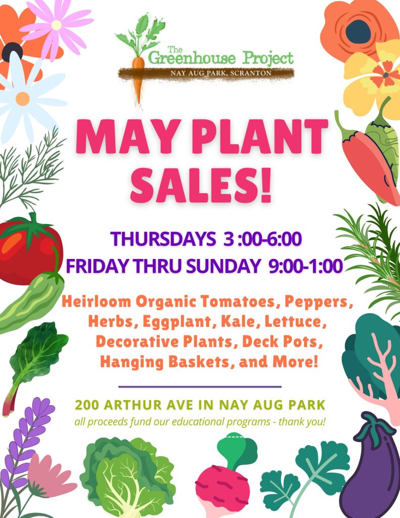 Events from May 18 – June 26 – The Greenhouse Project